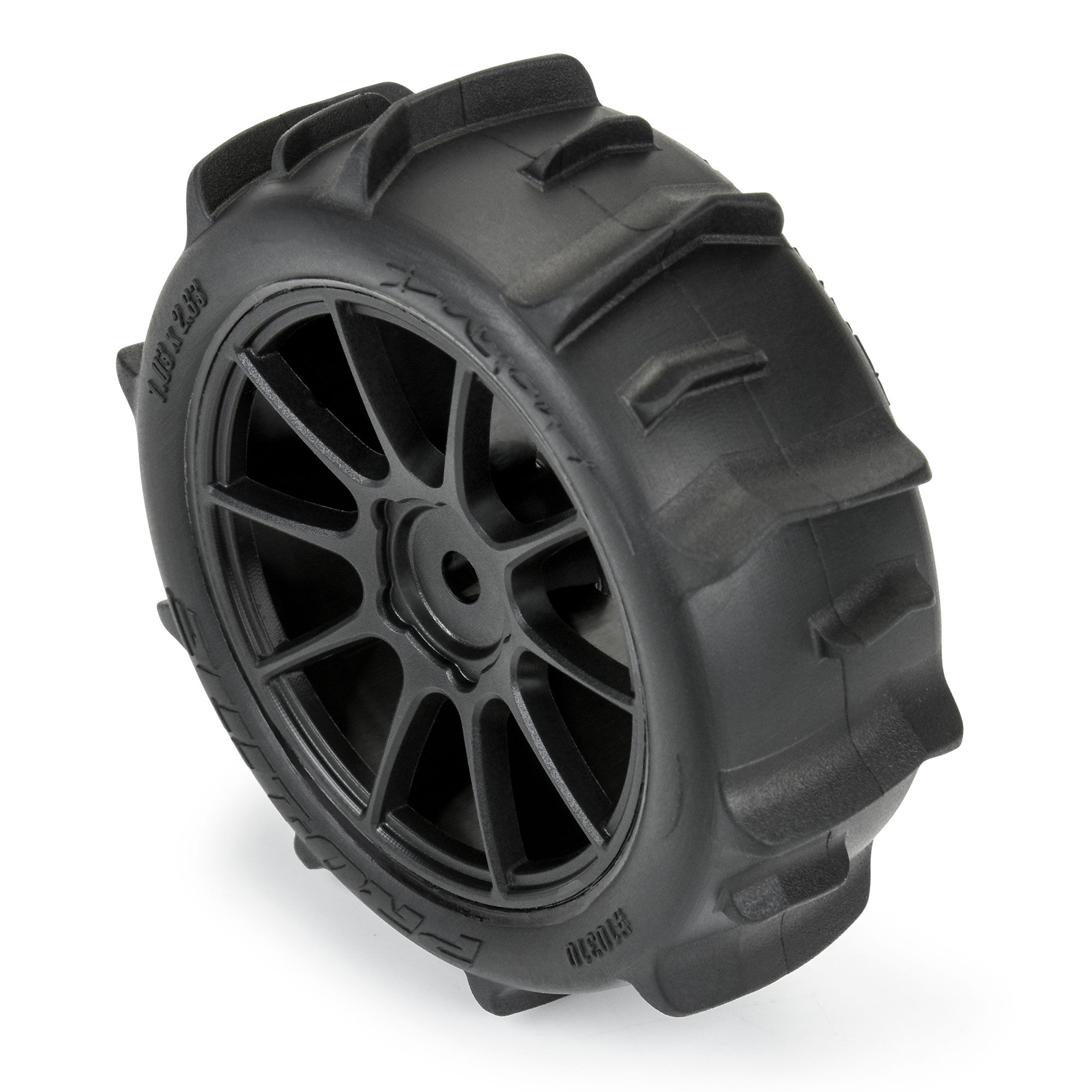 Pro-Line Racing 1/14 Dumont F/R Tires MTD 12mm Black Mach-10 Pro-Line Racing 1/14 Dumont F/R Tires MTD 12mm Black Mach-10